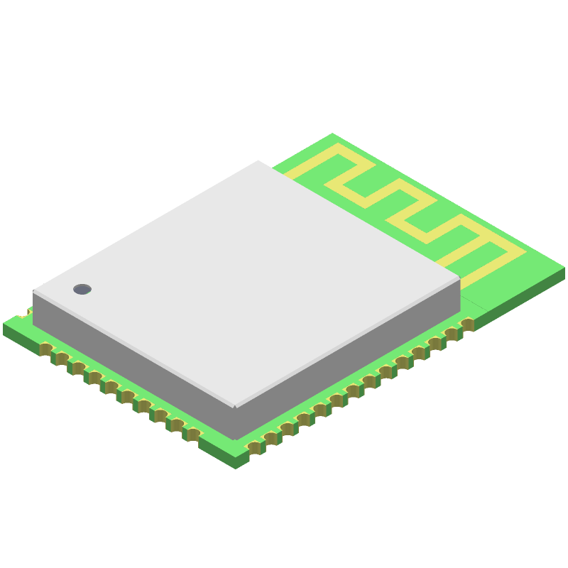 ESP32-S2-WROOM-I footprint, schematic symbol and 3D model by Espressif ...