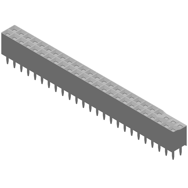7-535585-1 footprint, schematic symbol and 3D model by TE Connectivity