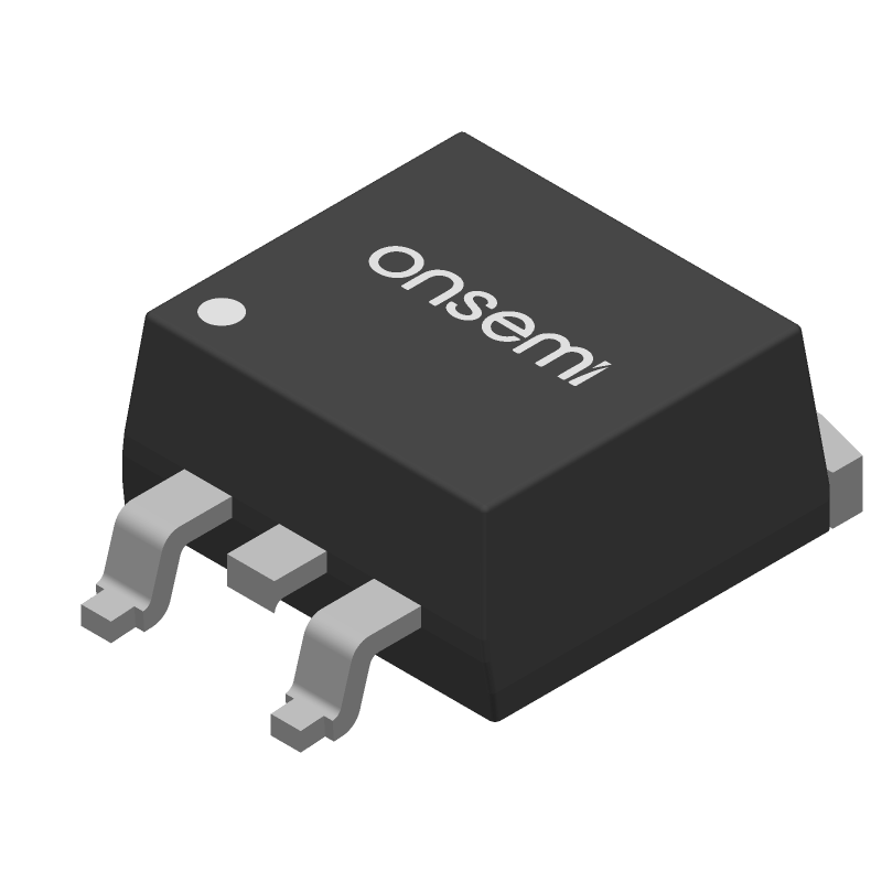 ISL9R18120S3ST footprint, schematic symbol and 3D model by onsemi