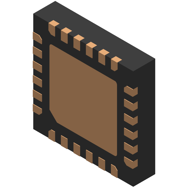 MPU-6050 footprint, schematic symbol and 3D model by TDK