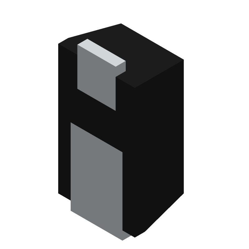 RB068VWM-60TF footprint, schematic symbol and 3D model by ROHM ...