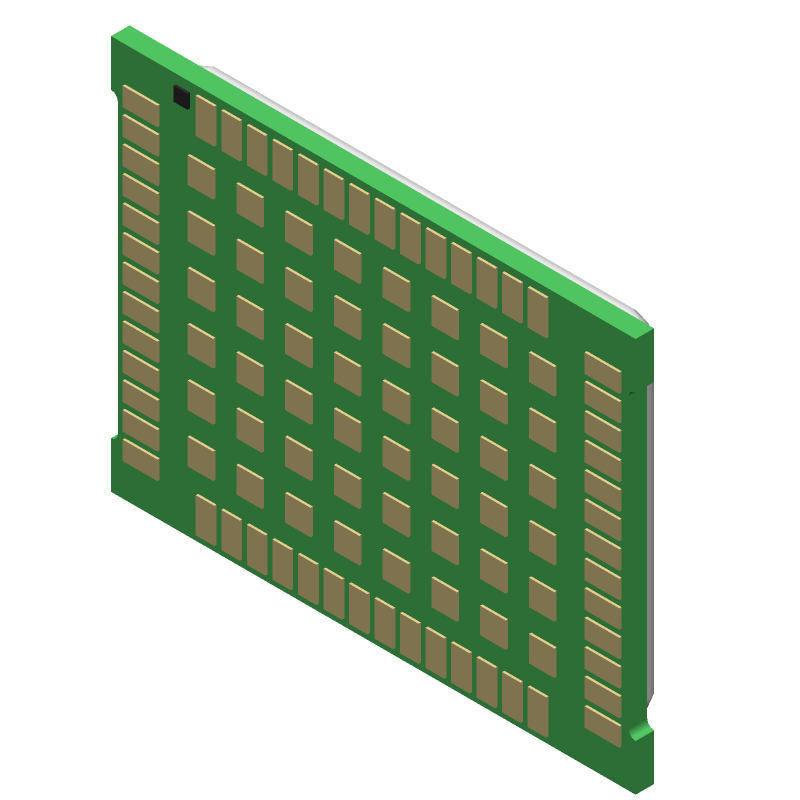 ZED-F9H-00B footprint, schematic symbol and 3D model by u-blox