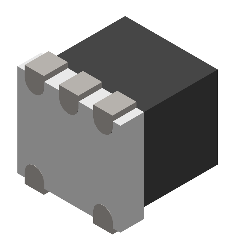 TC16-161TG2+ footprint, schematic symbol and 3D model by Mini-Circuits