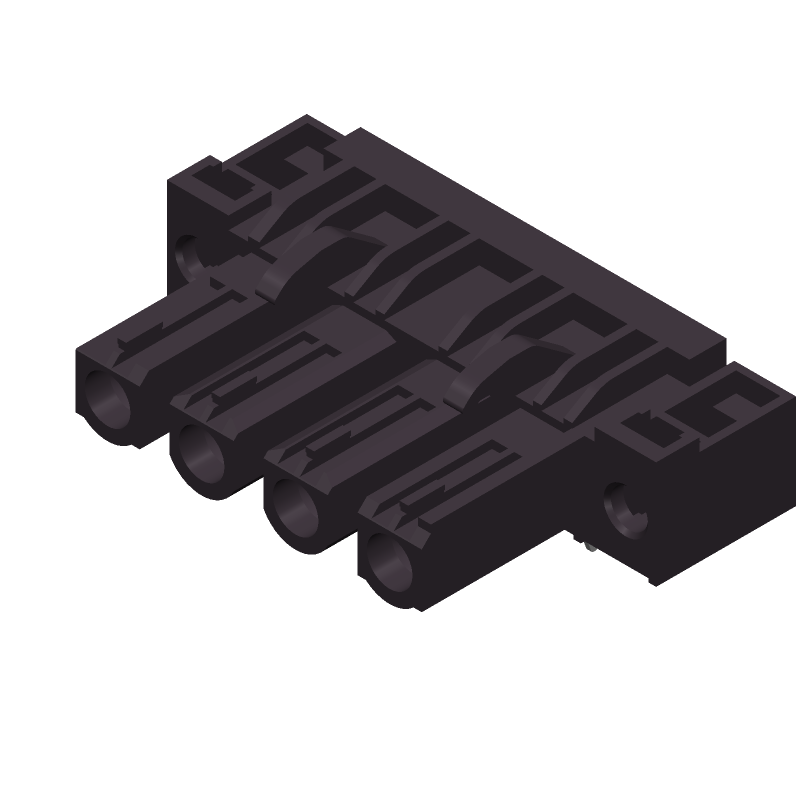 1043290000 footprint, schematic symbol and 3D model by Weidmüller