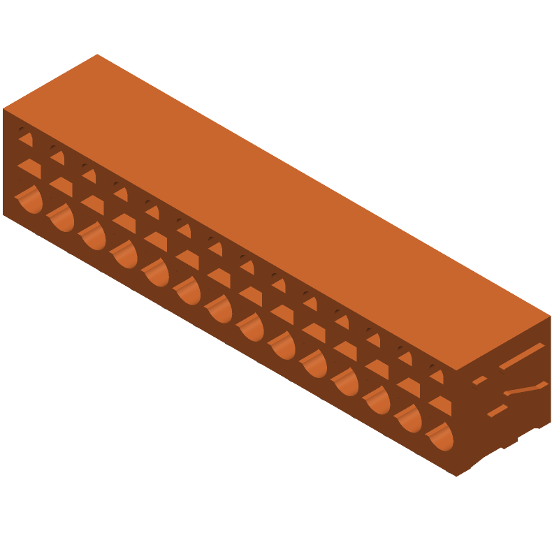 1331090000 footprint, schematic symbol and 3D model by Weidmüller