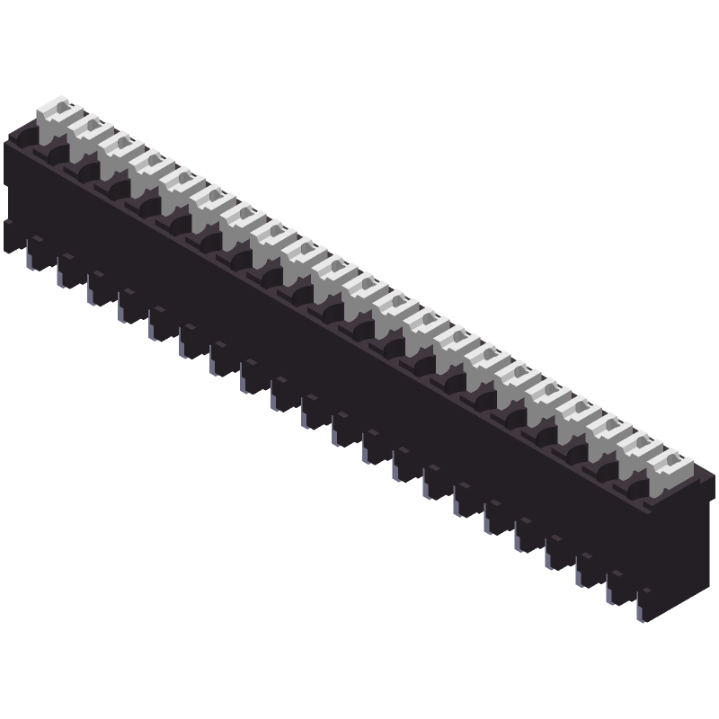 1870100000 footprint, schematic symbol and 3D model by Weidmüller