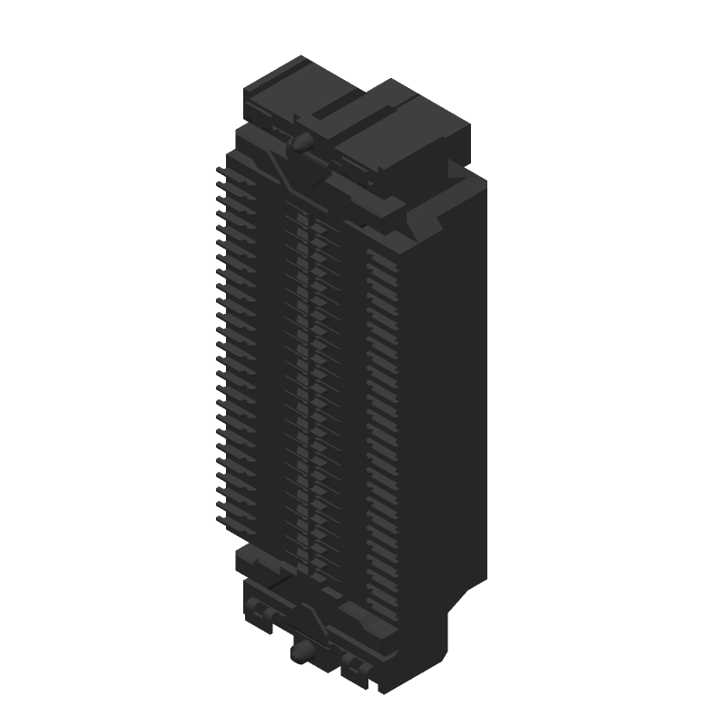 FX26-50P-1SV footprint, schematic symbol and 3D model by Hirose