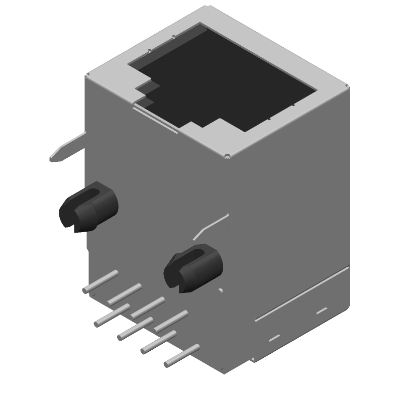 SS-90000-011 footprint, schematic symbol and 3D model by Bel