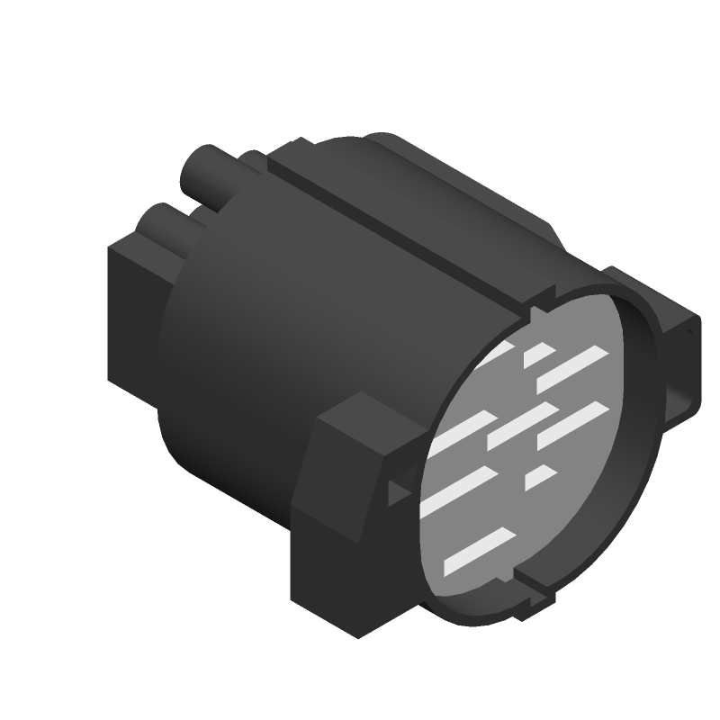 6189-0135-B footprint, schematic symbol and 3D model by Sumitomo Wiring ...