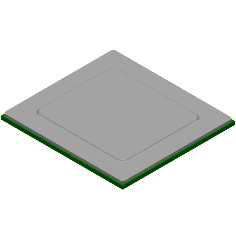 AD9084-FMCA-EBZ footprint, schematic symbol and 3D model by Analog Devices