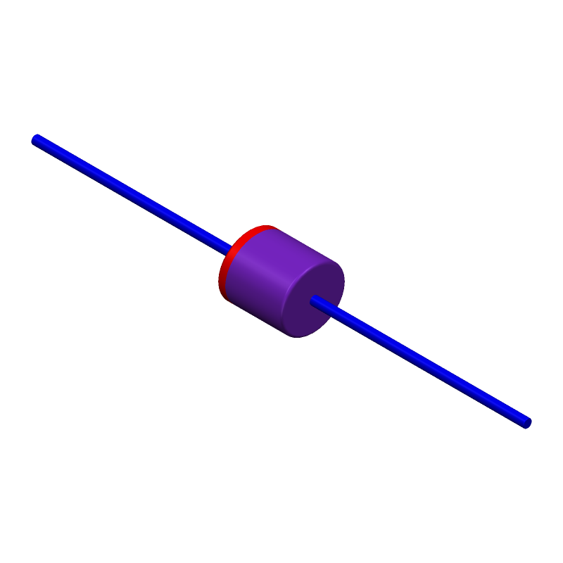5KP43CAL-TP footprint, schematic symbol and 3D model by MCC