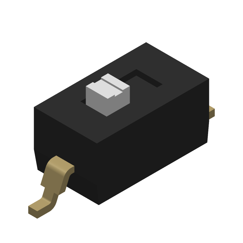 DM-01-V-T/R footprint, schematic symbol and 3D model by Diptronics