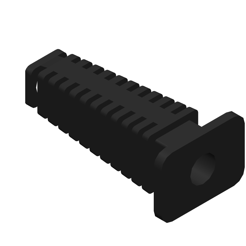 FIX-4.0X25-PRO footprint, schematic symbol and 3D model by FIX&FASTEN