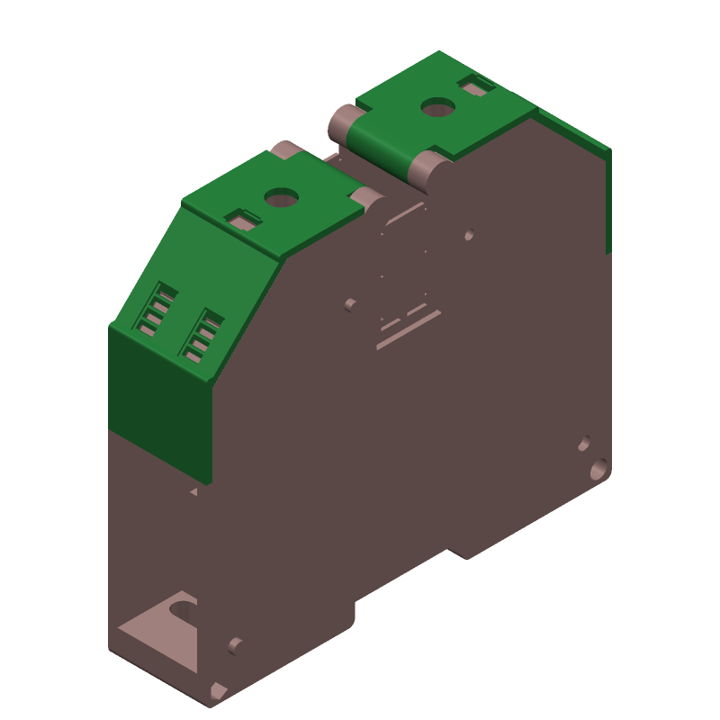 1024550000 footprint, schematic symbol and 3D model by Weidmüller