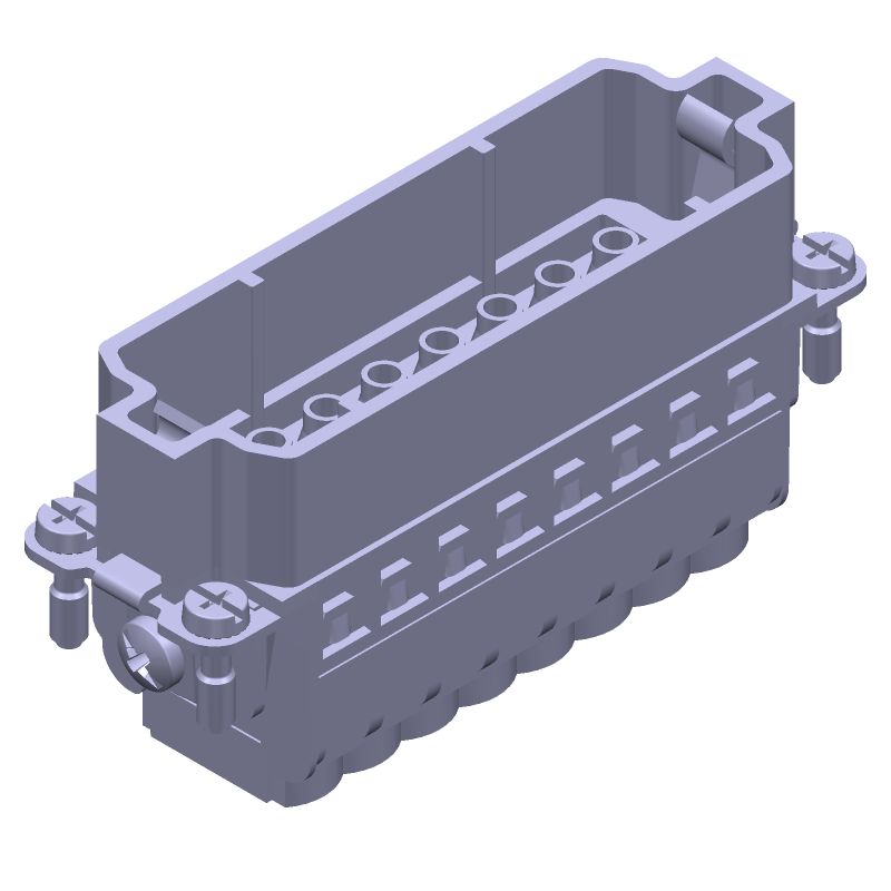 1873890000 footprint, schematic symbol and 3D model by Weidmüller