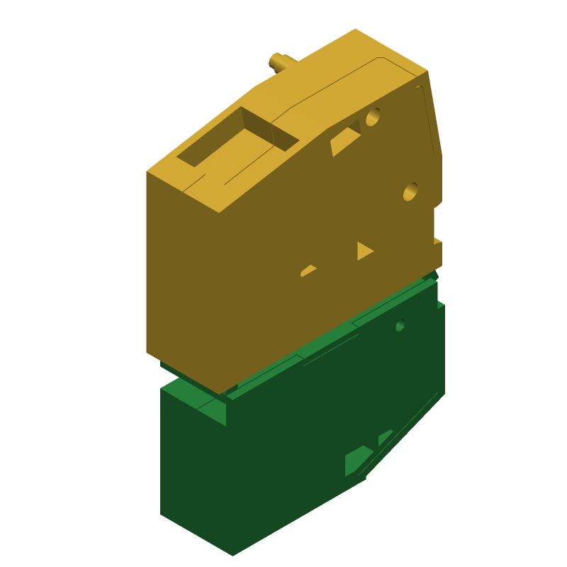 2439400000 footprint, schematic symbol and 3D model by Weidmüller