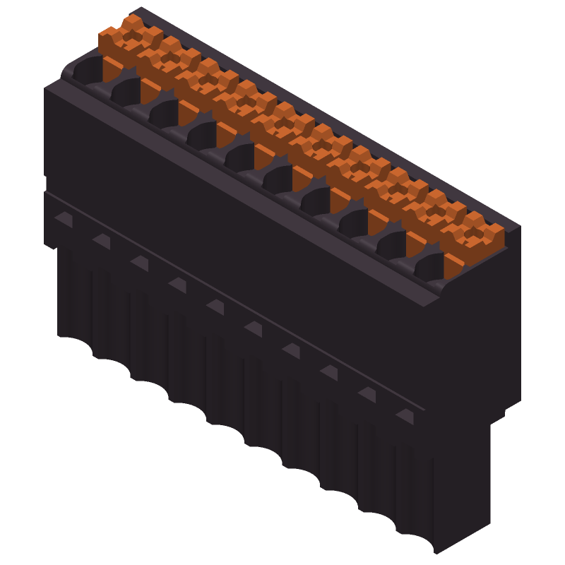 2459360000 footprint, schematic symbol and 3D model by Weidmüller