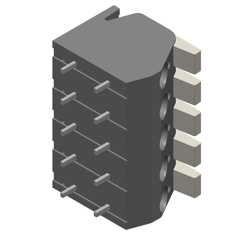 Terminal block Footprint, Symbol and 3D Model search results