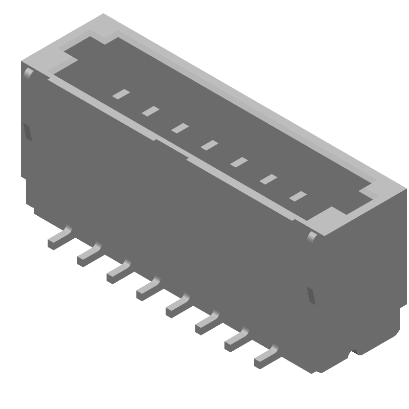 2473274-8 footprint, schematic symbol and 3D model by TE Connectivity
