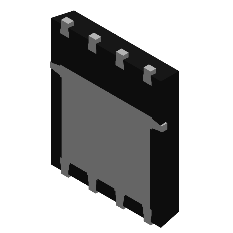 MCAC68N03Y-TP-L01 footprint, schematic symbol and 3D model by MCC