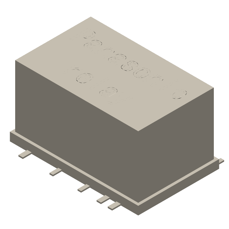 ARS35Y03 footprint, schematic symbol and 3D model by Panasonic