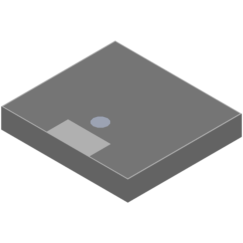 A100N50X4A footprint, schematic symbol and 3D model by TTM Technologies
