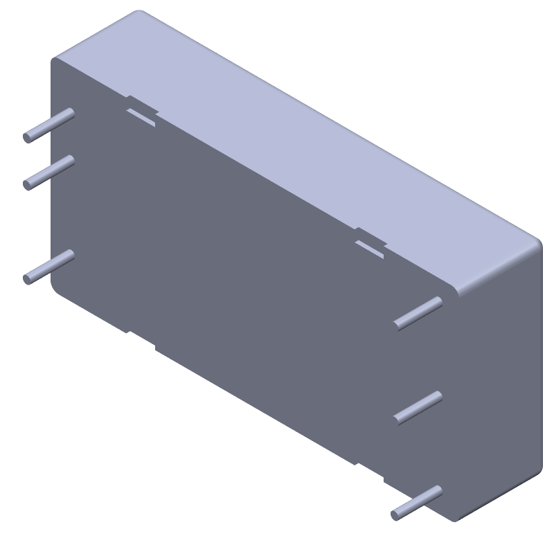 TEN 40-4823N footprint, schematic symbol and 3D model by Traco Power
