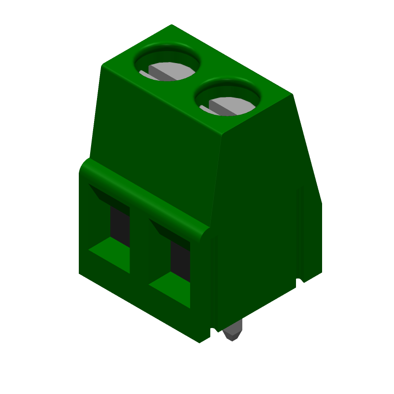 CTBP0100/2 footprint, schematic symbol and 3D model by CamdenBoss Ltd