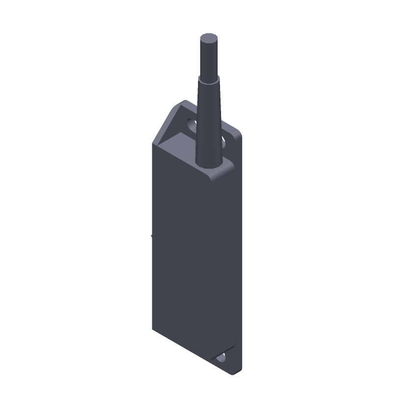 BNS33-12Z-2187-2M footprint, schematic symbol and 3D model by Schmersal
