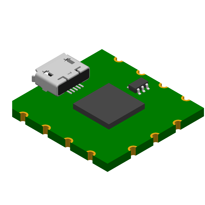 JTAG-SMT2 footprint, schematic symbol and 3D model by DIGILENT