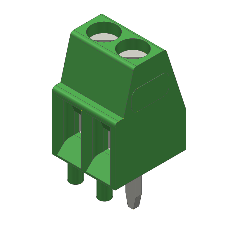 1725656 footprint, schematic symbol and 3D model by Phoenix Contact