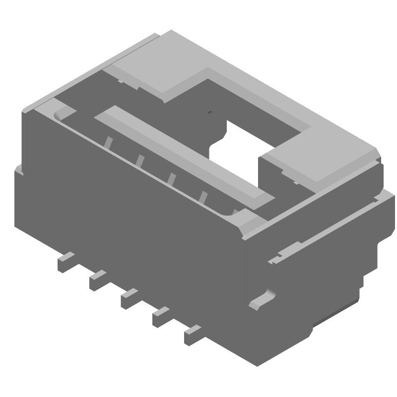 502382-0570 footprint, schematic symbol and 3D model by Molex