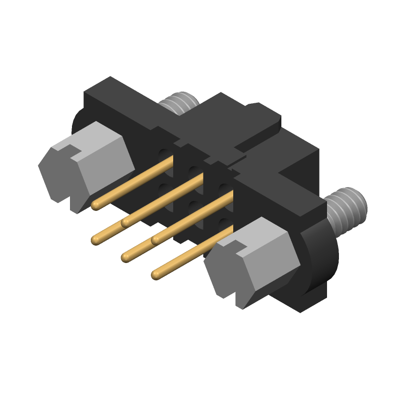 M80-4010605 footprint, schematic symbol and 3D model by Harwin