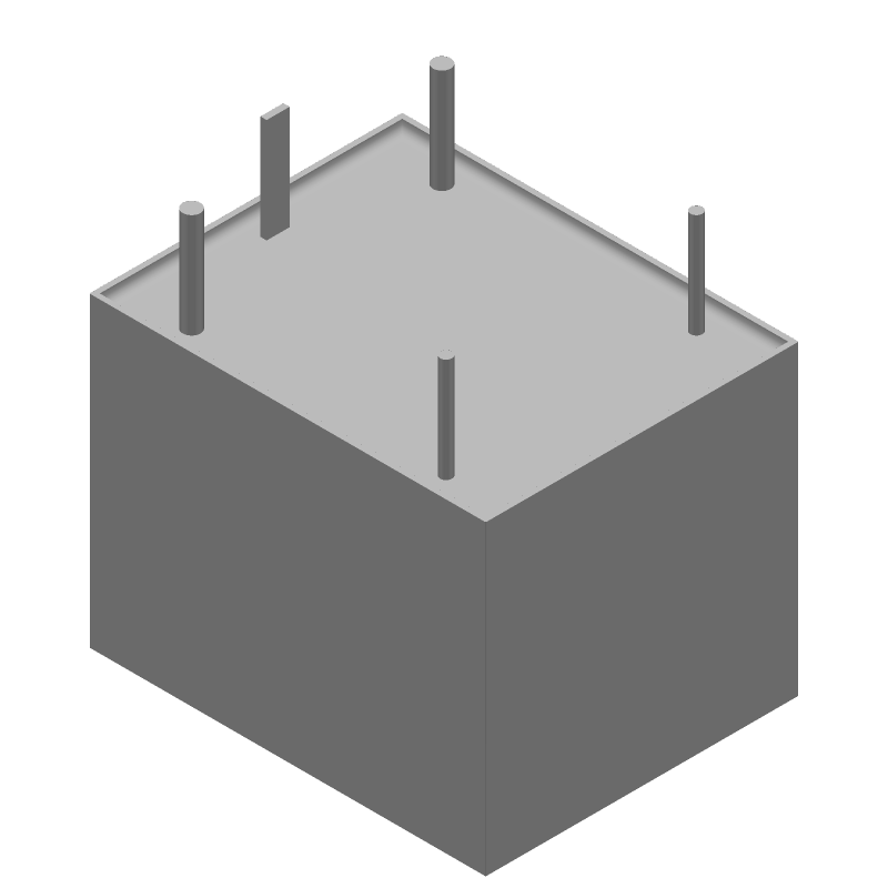 SRD-05VDC-SL-C footprint, schematic symbol and 3D model by Songle Relay