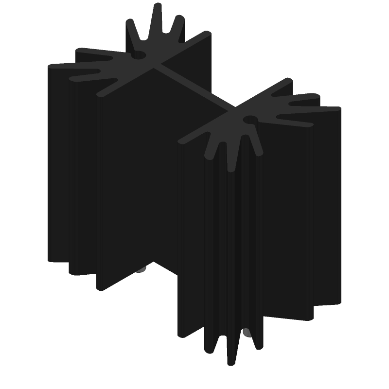 657-15ABPE footprint, schematic symbol and 3D model by Wakefield Thermal