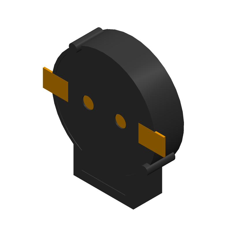 CBT-09427-SMT footprint, schematic symbol and 3D model by Same Sky