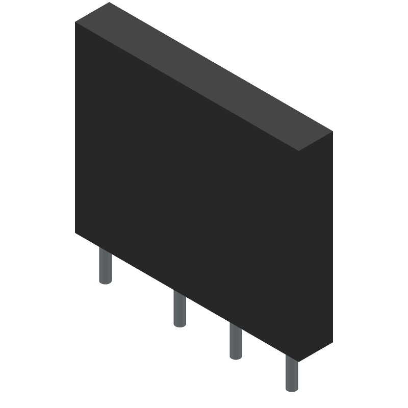 DFB25100 footprint, schematic symbol and 3D model by onsemi