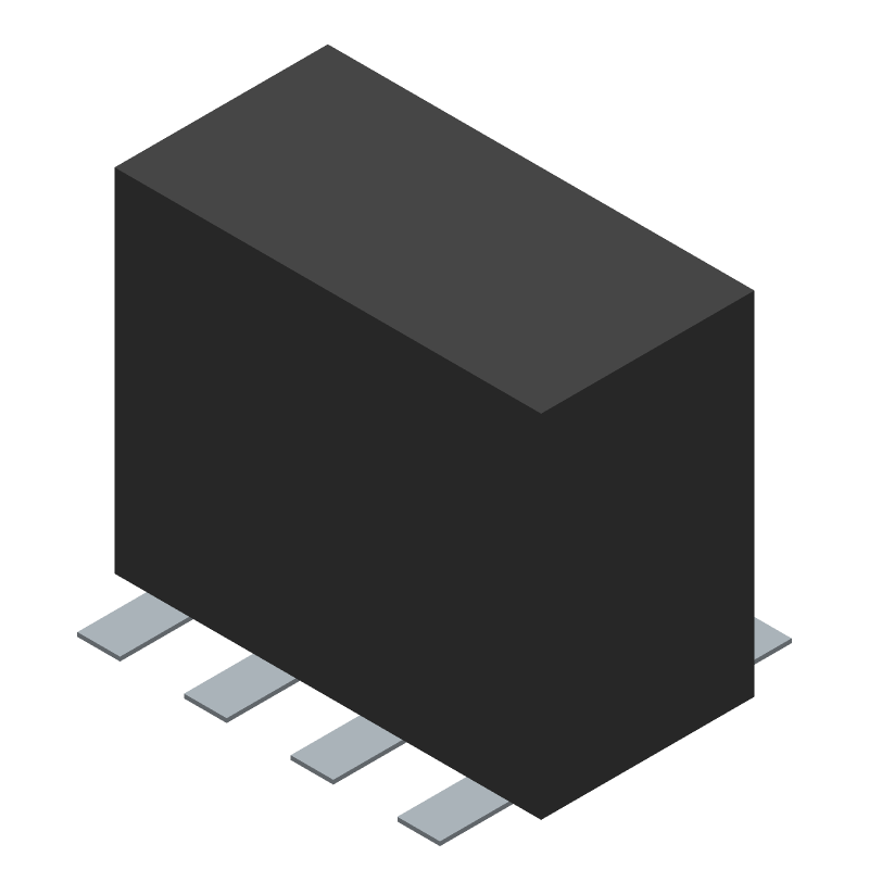 TSM-104-01-L-DV-M footprint, schematic symbol and 3D model by SAMTEC