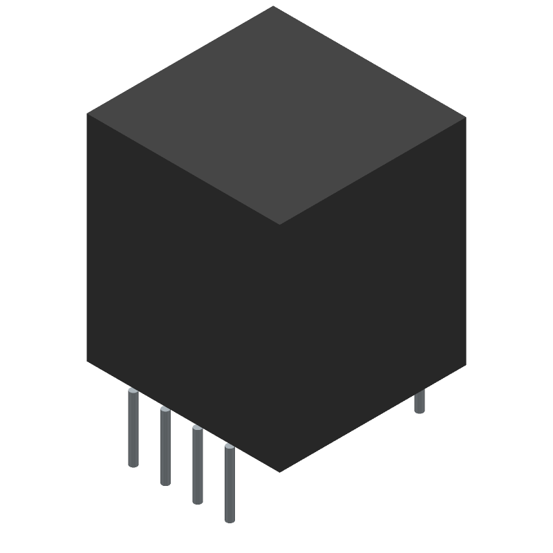 5852-004-S-3-SR footprint, schematic symbol and 3D model by Silicon ...
