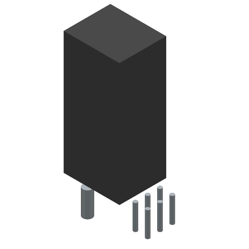 RD902F-40-15R1-B100K footprint, schematic symbol and 3D model by Alpha ...