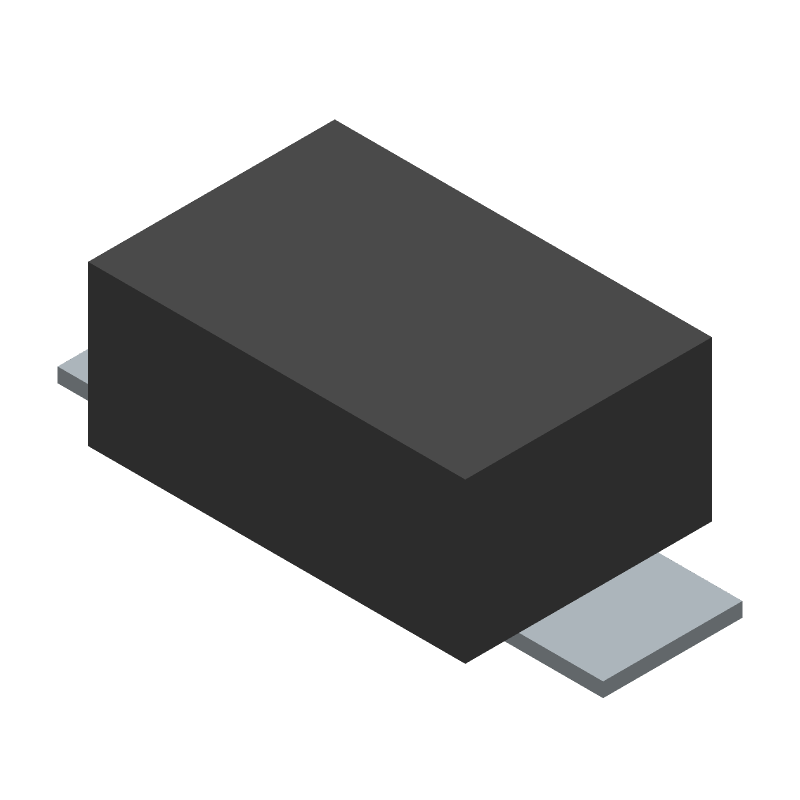 HPZR-C5V6X footprint, schematic symbol and 3D model by Nexperia