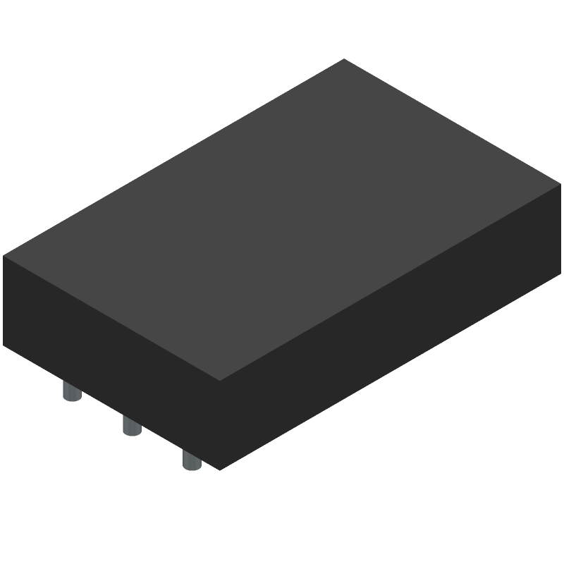 V24C24T150BL footprint, schematic symbol and 3D model by VICOR