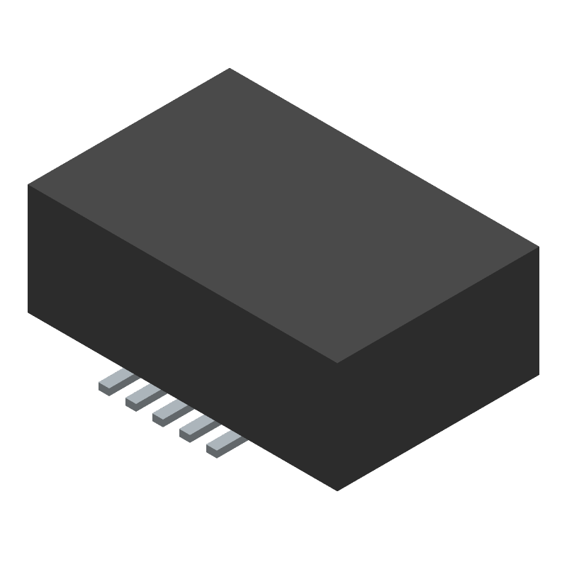 10164227-0101A1RLF footprint, schematic symbol and 3D model by Amphenol