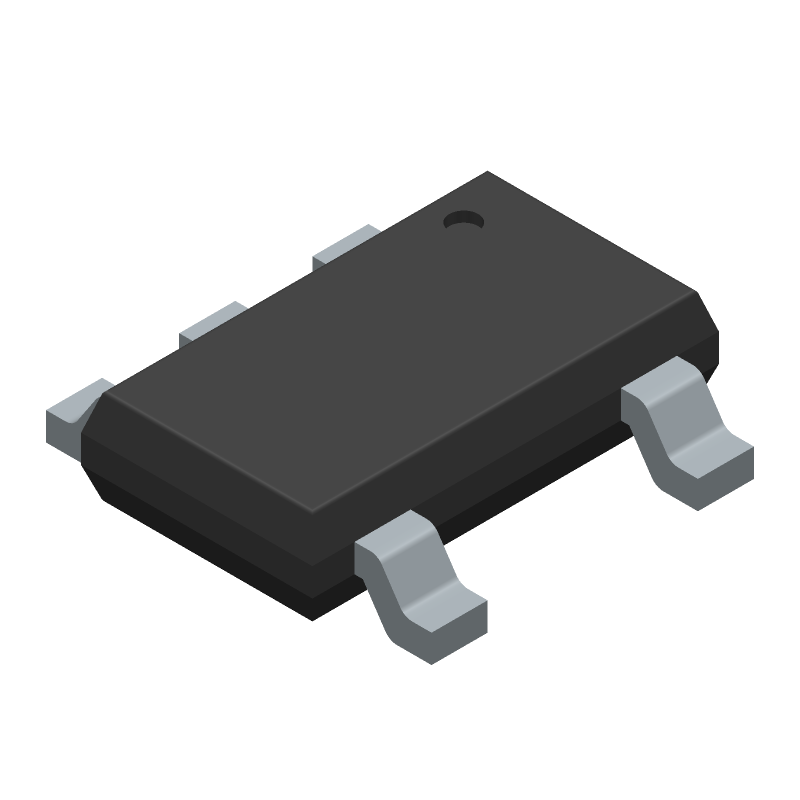KIA75S358F-RTK/P footprint, schematic symbol and 3D model by OPT