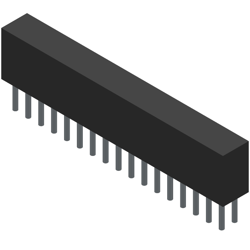 NPCC172LFBN-RC footprint, schematic symbol and 3D model by Sullins