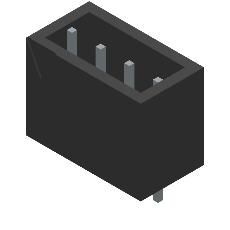 EM250504V footprint, schematic symbol and 3D model by Eaton