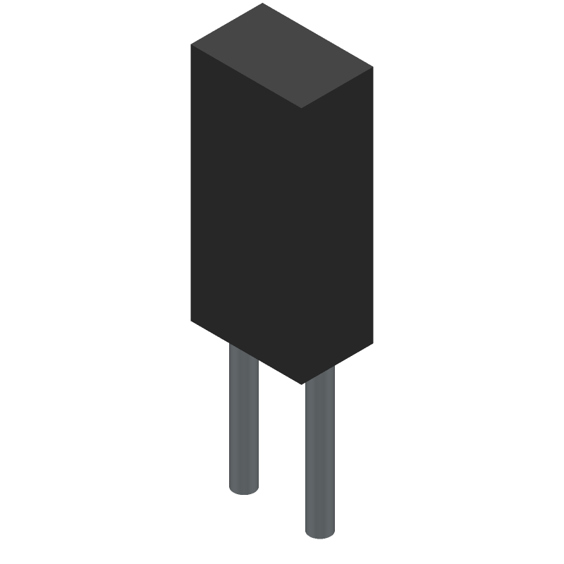 103AT-2 footprint, schematic symbol and 3D model by Semitec