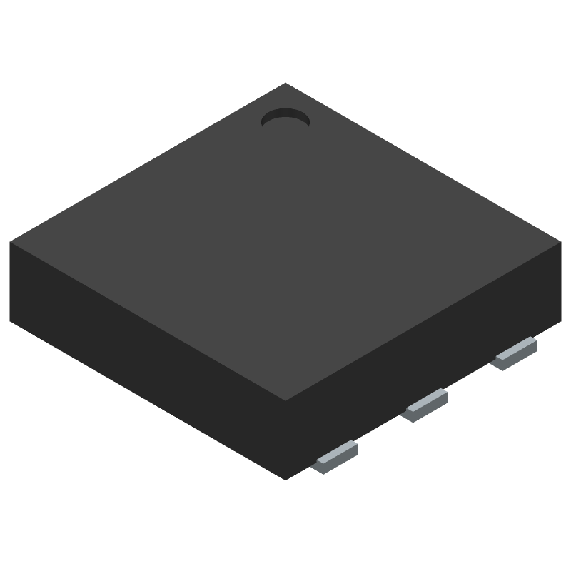 STTS22HTR footprint, schematic symbol and 3D model by STMicroelectronics