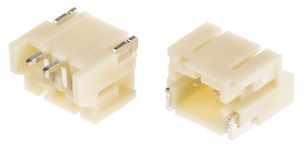 S2B-PH-SM4-TB(LF)(SN) footprint, schematic symbol and 3D model by JST (JAPAN SOLDERLESS TERMINALS)