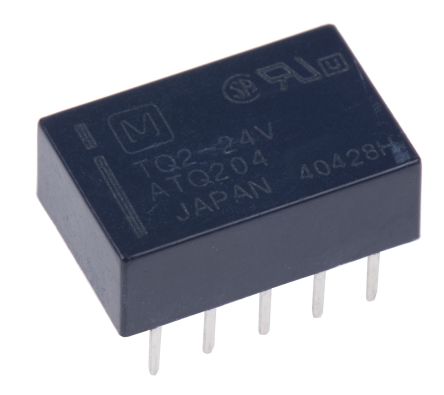 TQ2-24V footprint, schematic symbol and 3D model by Panasonic